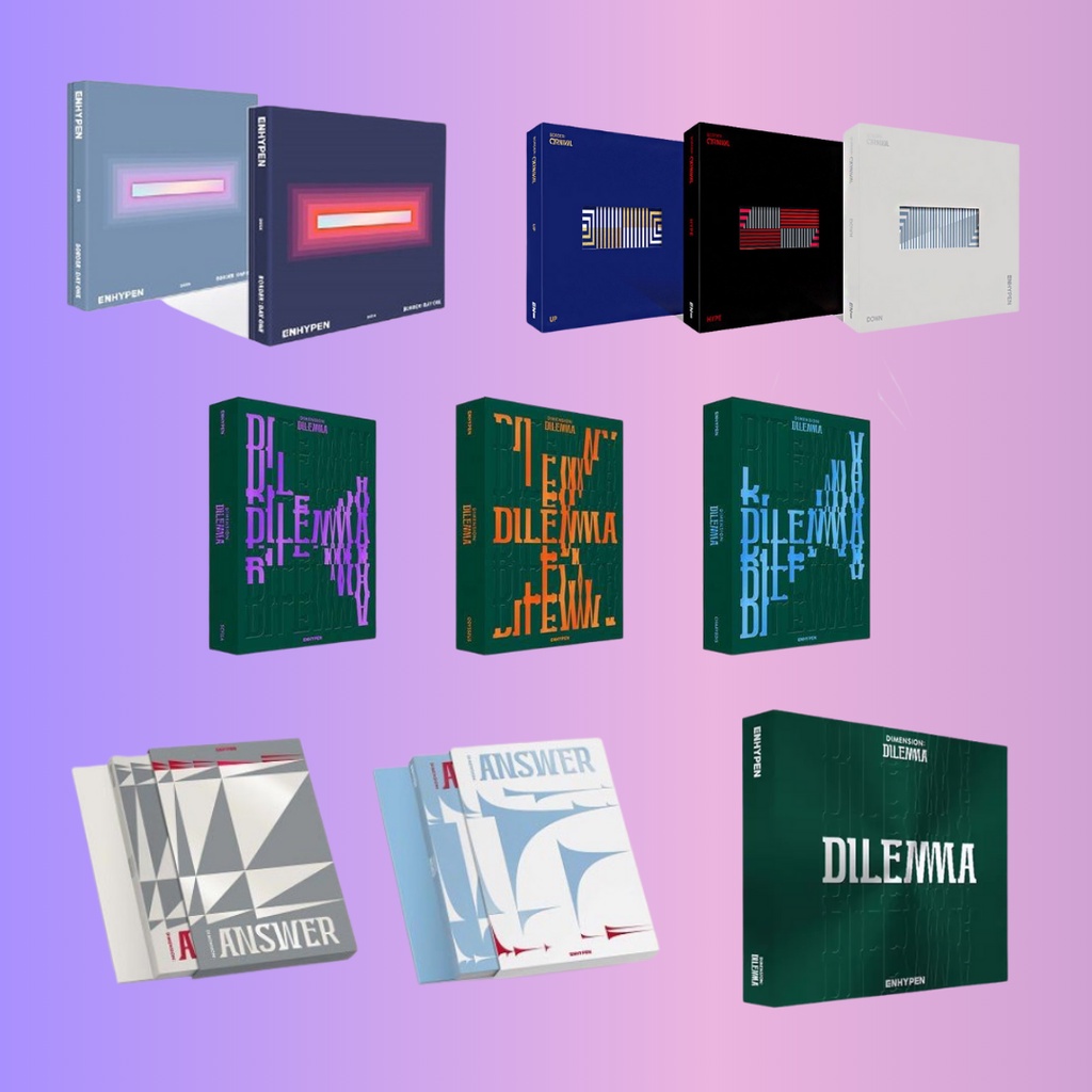 ENHYPEN ALBUM COLLECTION | Shopee Malaysia