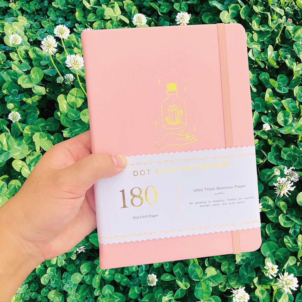 Bullet Dotted Dot Grid Journal Notebook 180Gsm Bamboo Paper - BUKE ...
