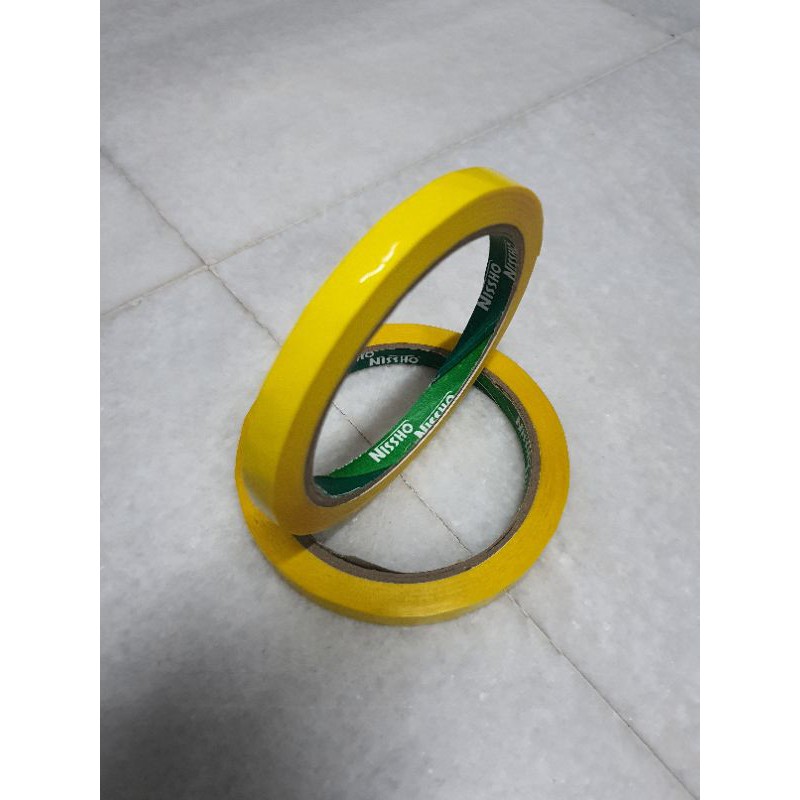 Hard PVC Bakery Tape / Bag Sealer Tape 9mm X 40 Nissho | Shopee Malaysia