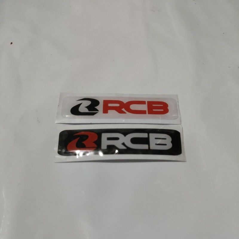 Embossed RCB stickers, CVT variations, etc., size 7x1.5 | Shopee Malaysia