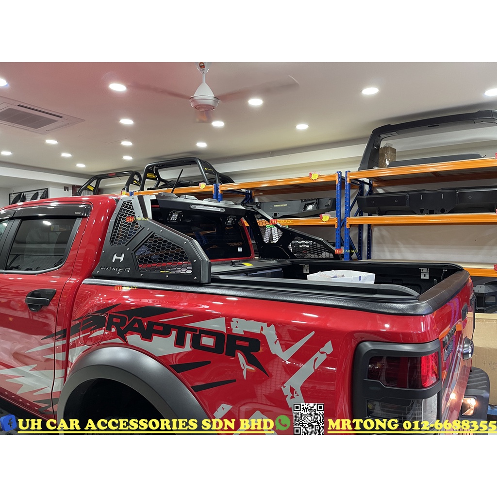 Ford Ranger Hilux Revo Rocco Rogue Navara Dmax Hamer Sport Roll Bar ...