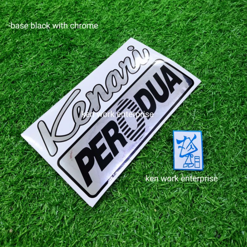 Sticker kenari backside bonnet perodua kenari | Shopee Malaysia