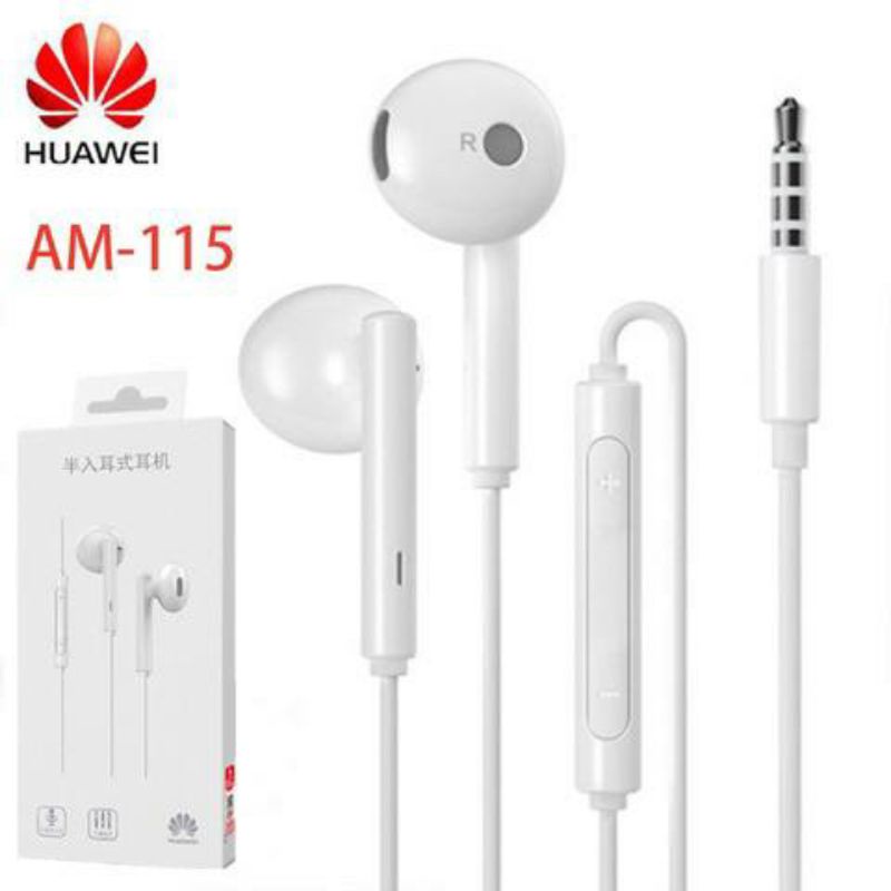 (99% HIGH QUALITY)Huawei Earphones (Am115) | Shopee Malaysia