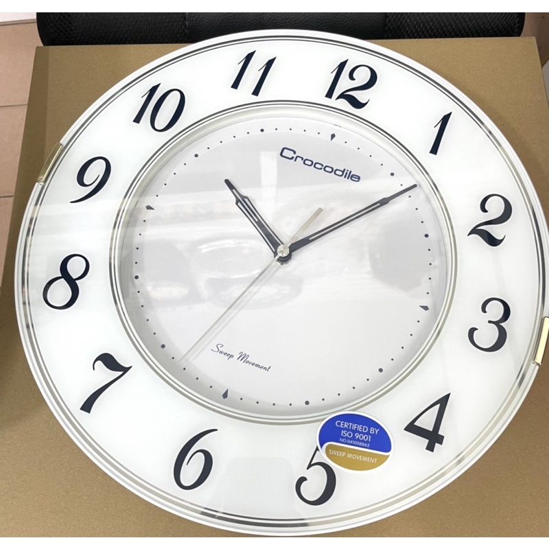 100% ORIGINAL CROCODILE WALL CLOCK 14INCH | Shopee Malaysia