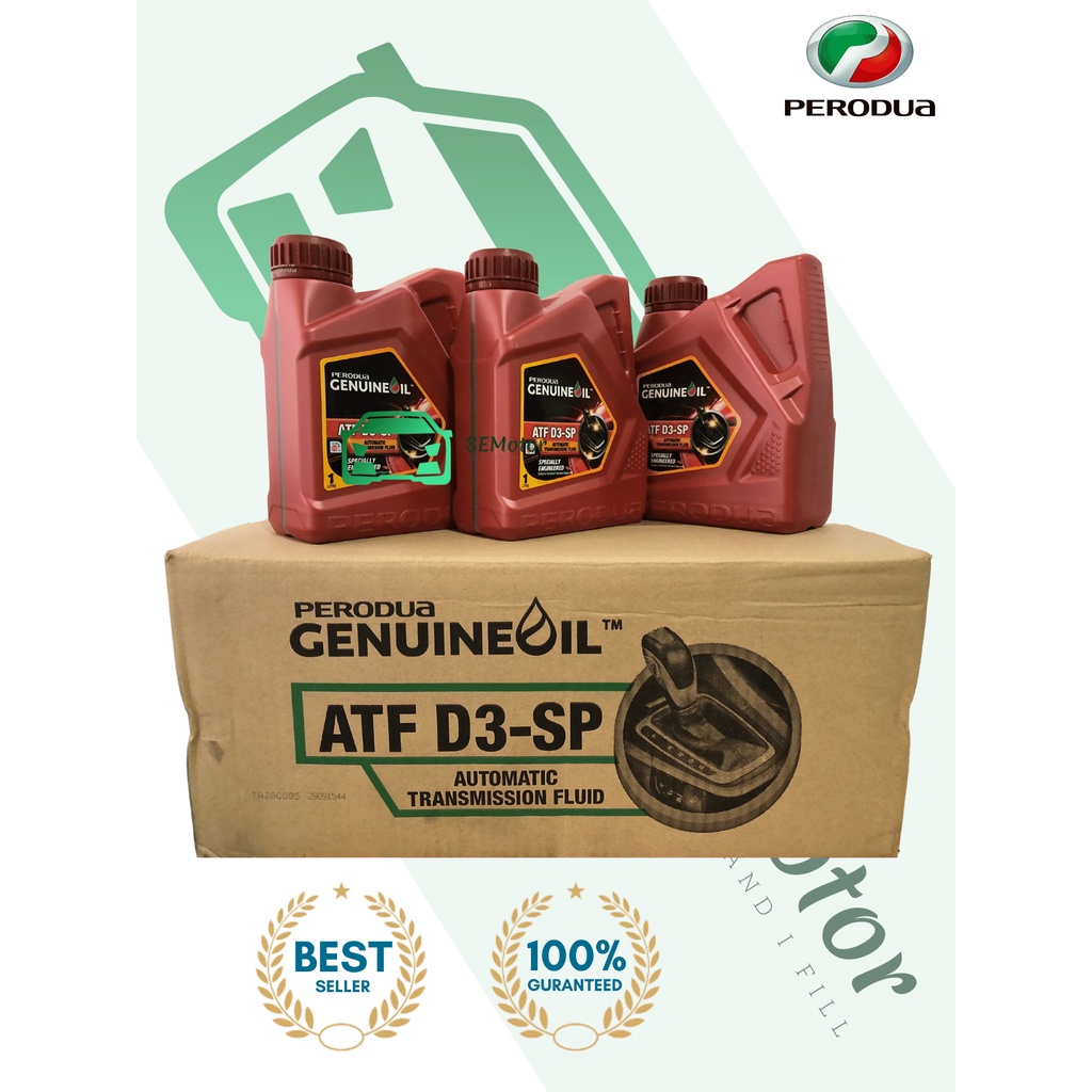 2021 NEW PACKAGING!! PERODUA AUTOMATIC TRANSMISSION FLUID ATF D3-SP ...
