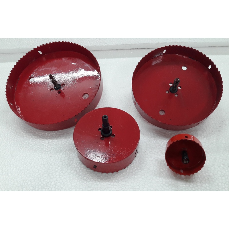 M42 110-200mm Bi-Metal Drilling Hole Saw Drill Bit Cutter for Aluminum ...