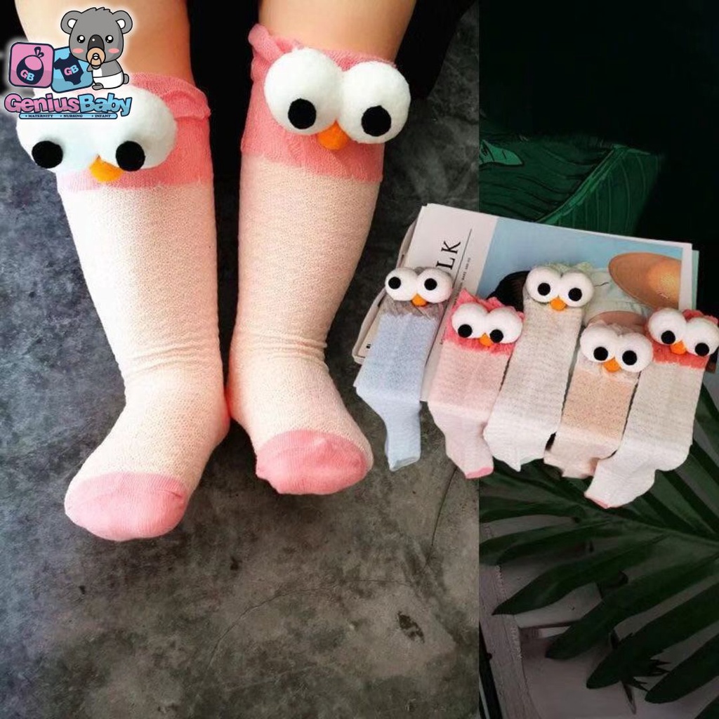[ Genius Baby House ] Baby long socks, elmo design, 0-1y, 1-3y, S1454 ...