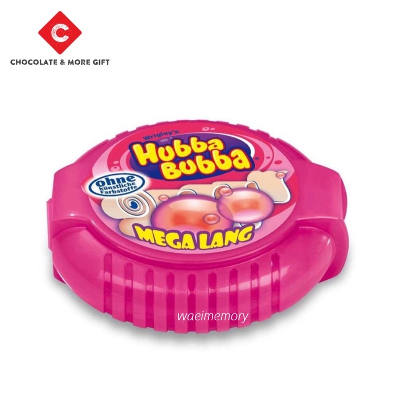 Wrigley's Hubba Bubba Mega Lang 56g (original import from German Gum ...