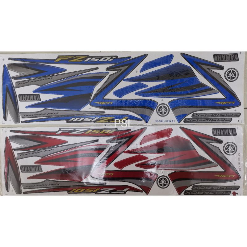 Yamaha FZ 150i (1) Body Sticker / Strike / Stripe | Shopee Malaysia