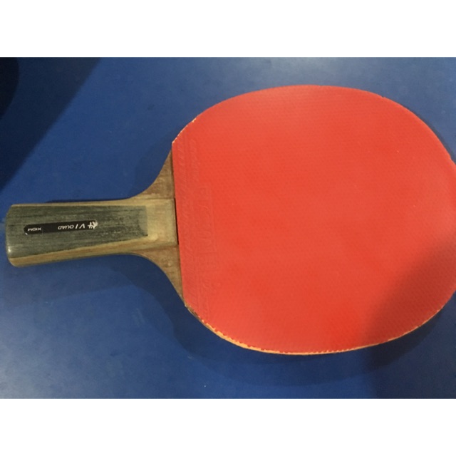 { Ready Stock } USED Genuine Xiom V1 Quad Penhold Table Tennis Racket | Shopee Malaysia