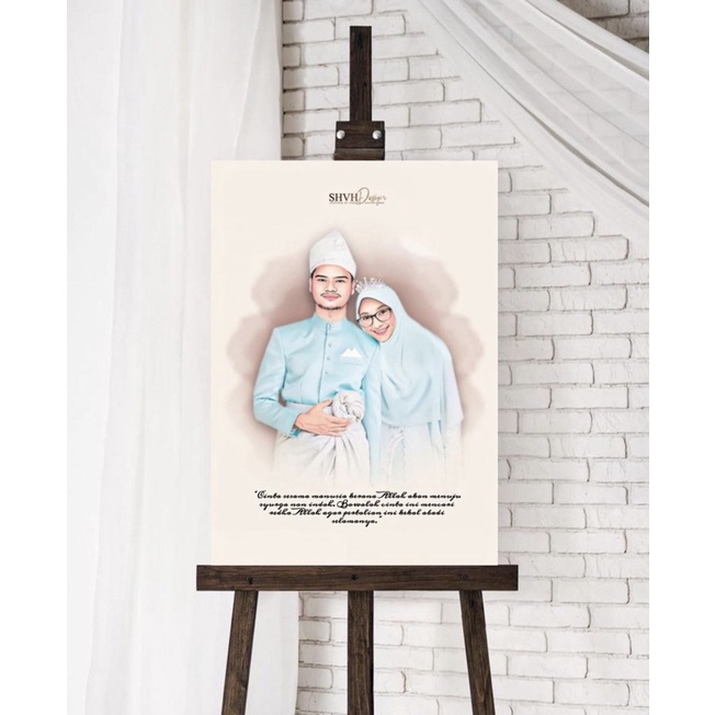 Canvas Frame Lukisan Digital | Shopee Malaysia