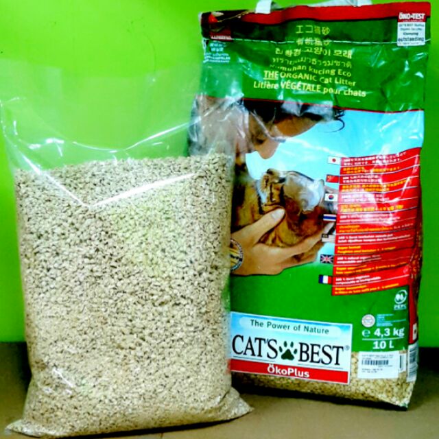 Cats Best Oko Plus litter repack 2kg | Shopee Malaysia