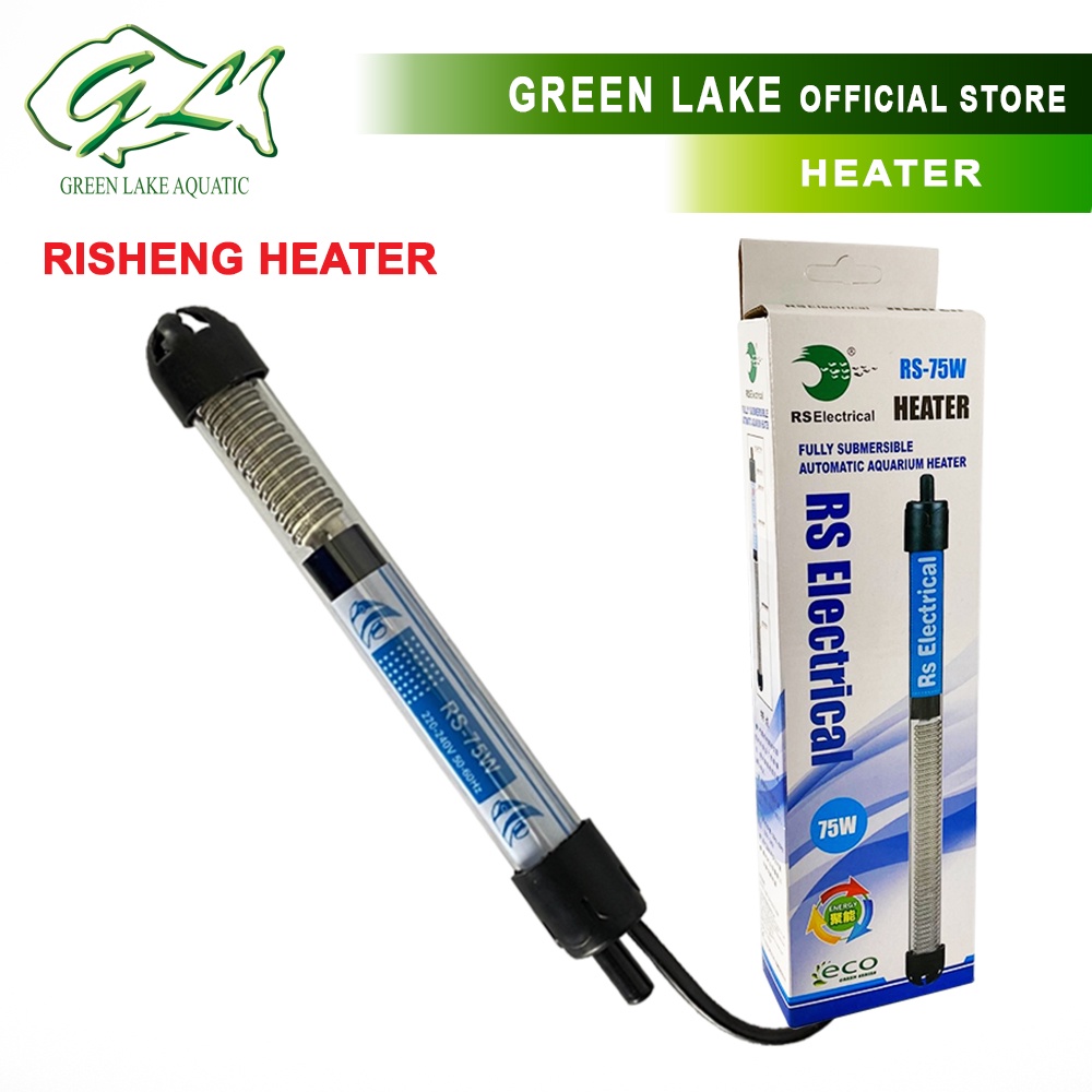 Risheng Heater RS [25W-75W] Fully Submersible Waterproof Fish Tank ...