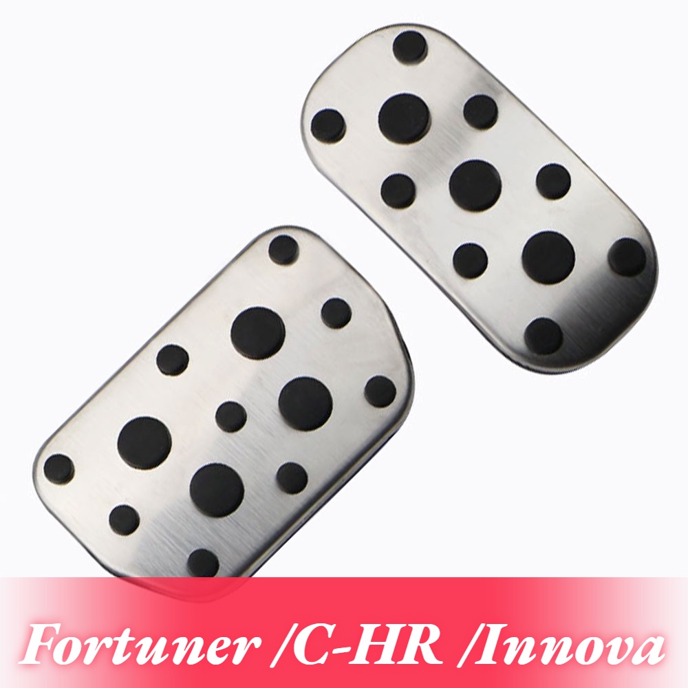 AT Brake Gas Pedal Cover for Toyota Hilux Revo New Fortuner 2015-2021 ...