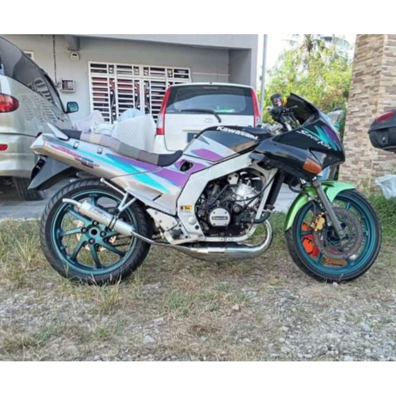 Mudguard honda Sonic lebih sporty untuk Kawasaki KIPS VICTOR KR KRR ZSR ...