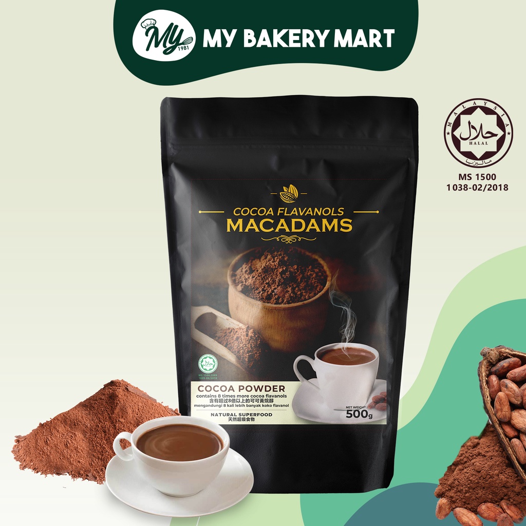 MACADAMS Cocoa Flavanols economy pack 可可黄烷醇经济装 Serbuk Koko Flavanol ...