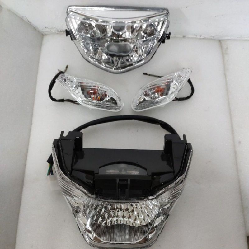 headlamp head lamp signal assy tail lamp assy (clear) yanaha y125zr ...
