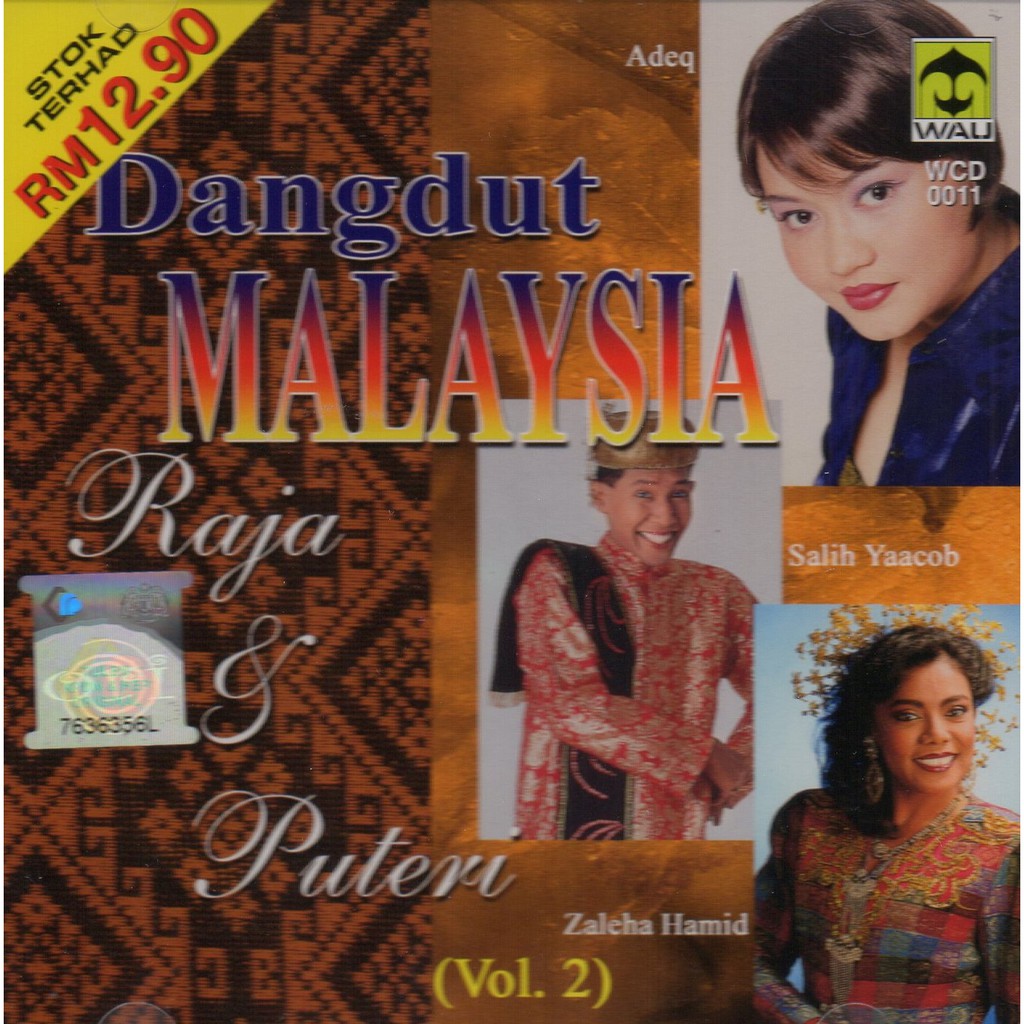 Dangdut Malaysia - Raja & Puteri VOL.2 ( CD ) [ ADEQ SALIH YAACOB ZALEHA HAMID ] | Shopee Malaysia