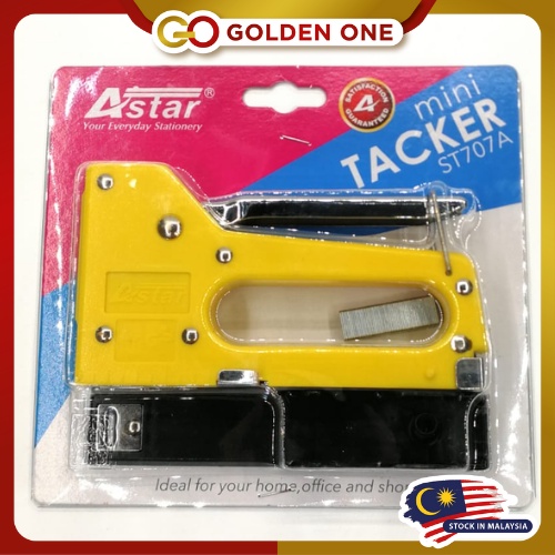 ASTAR Mini Stapler Gun Tacker Heavy Duty ST707A (Price For 1 Pcs ...