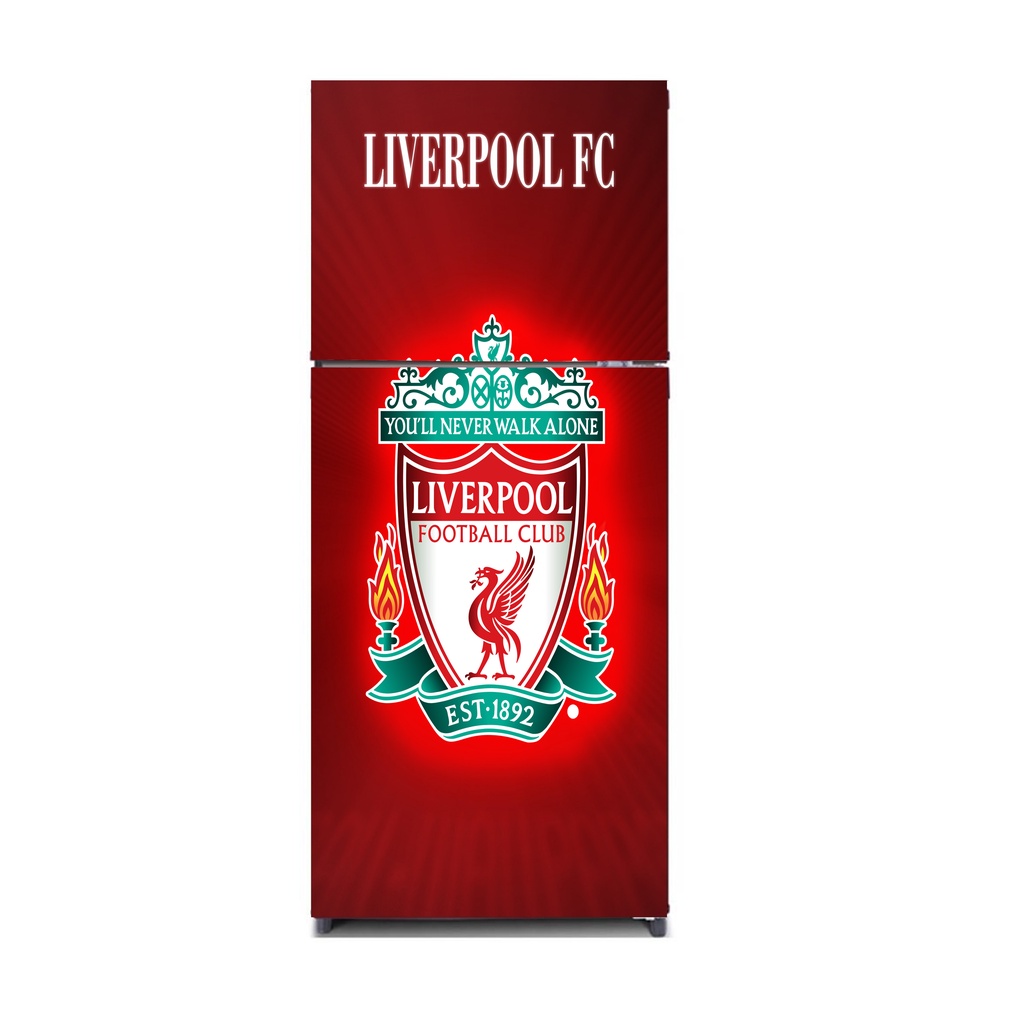 Football Club 2 Door Refrigerator Sticker | Shopee Malaysia