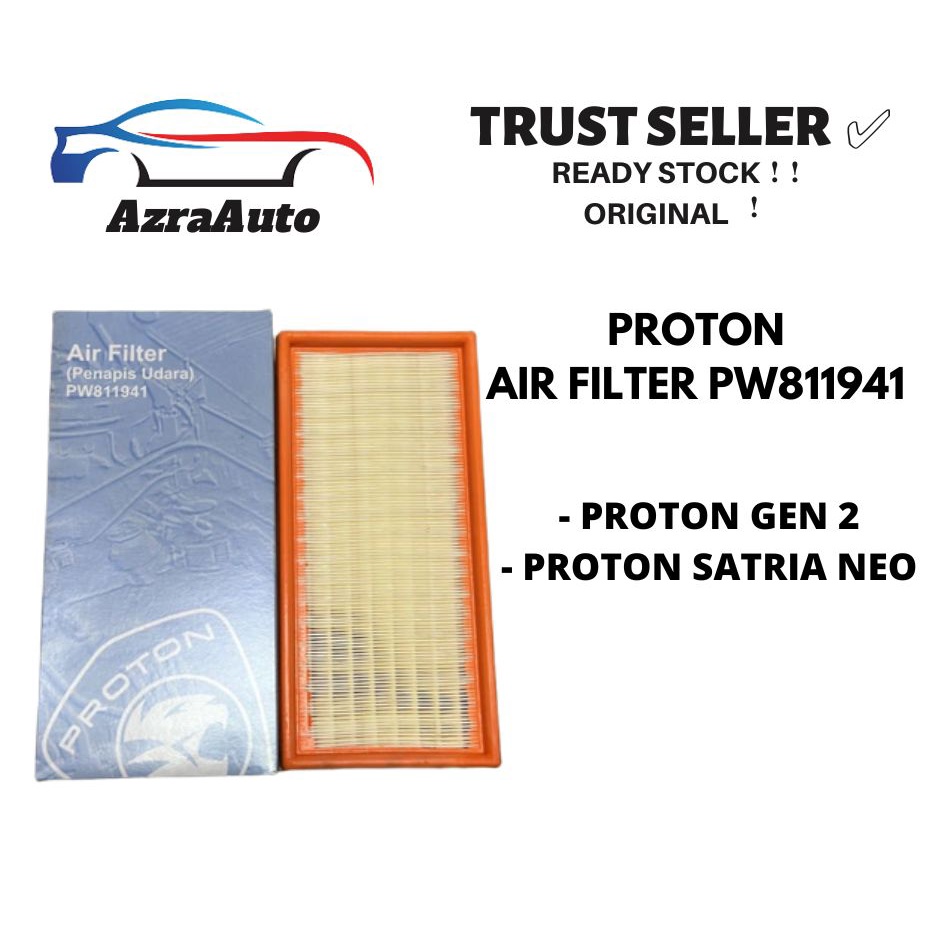Proton Gen2 Satria Neo Persona Exora Air Filter Proton PW811941 ...