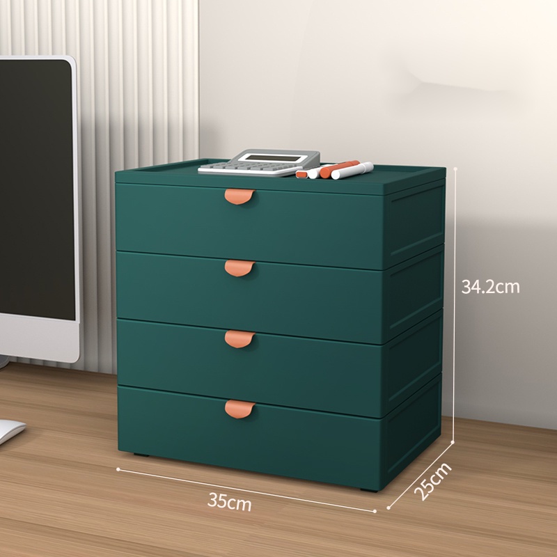 Desktop Storage Box Drawer Office File Stationery Remote Control Desk ...