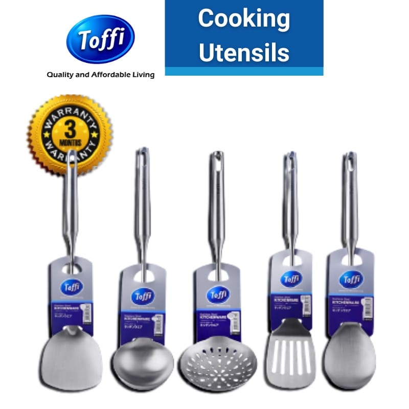 Stainless Steel Asian Turner/Ladle/Skimmer/Slotted Turner/Serving Spoon ...