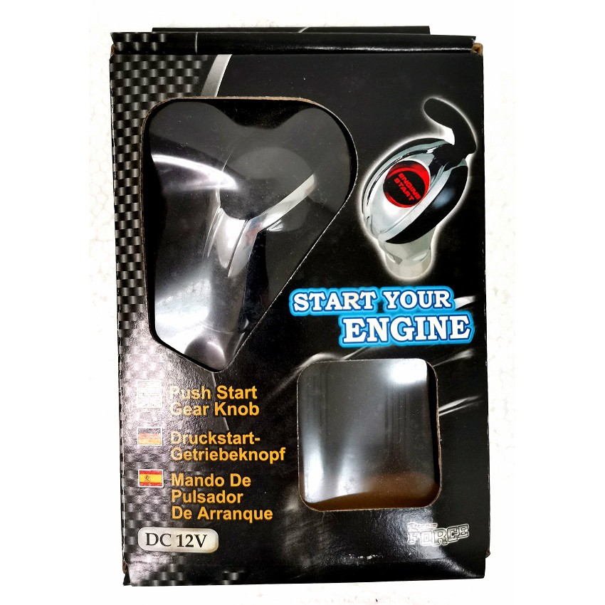 🔥 READY STOCK! NIKEN PUSH START BUTTON GEAR KNOB WITH COVER MADE IN ...