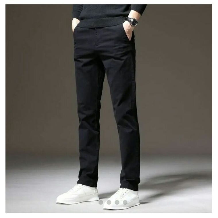 seluar slack shinoh pants lelaki long chinoh pants size 28 to 40 men ...