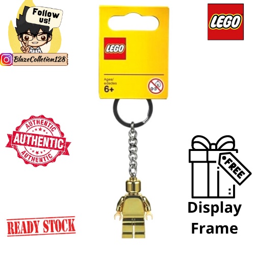LEGO Gold Minifigure Key Chain 850807 | Shopee Malaysia