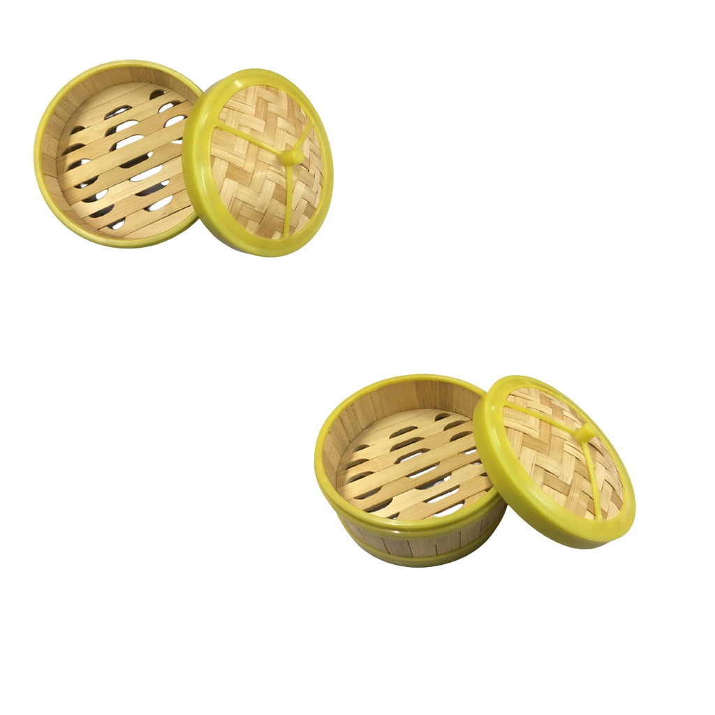 Bamboo Steamer 6 Inches Chinese Pau Dimsum Steamer | Shopee Malaysia