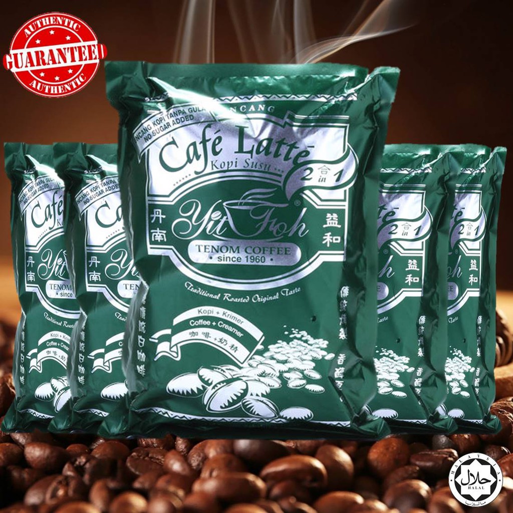 Yit Foh Tenom Coffee Latte | Tenom Coffee Latte 2 in 1 | Tenom Coffee ...