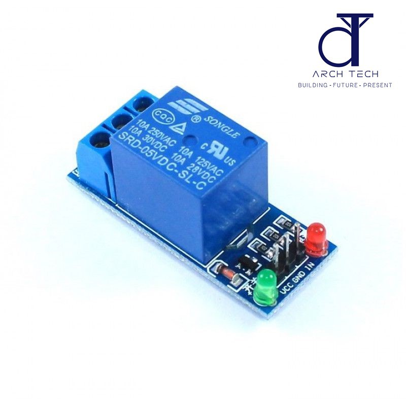 Arduino Single 1 Way Channel 10A 5V Relay Module - Opto Isolator ...