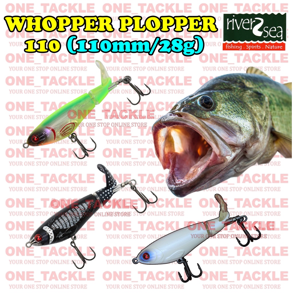 RIVER2SEA WHOPPER PLOPPER 110 LURE 110MM/28G | Shopee Malaysia