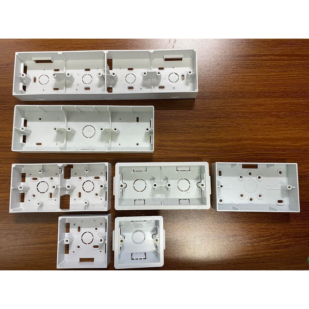3x3 3x6 3x7 3x10 3x12 all in 1 Switch Socket Box Universal Wall Mount ...