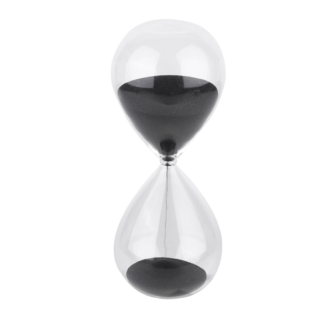 Simple Transparent Glass Sand Watch For Desk | Shopee Malaysia
