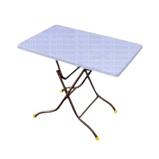 (3V) 2x3 Feet Plastic Foldable Table Portable Dining Table Study Table ...