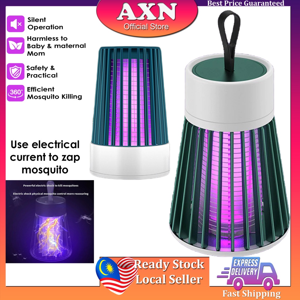 AXN Electric Mosquito Killer Lamp USB Insect Killer Perangkap Nyamuk ...