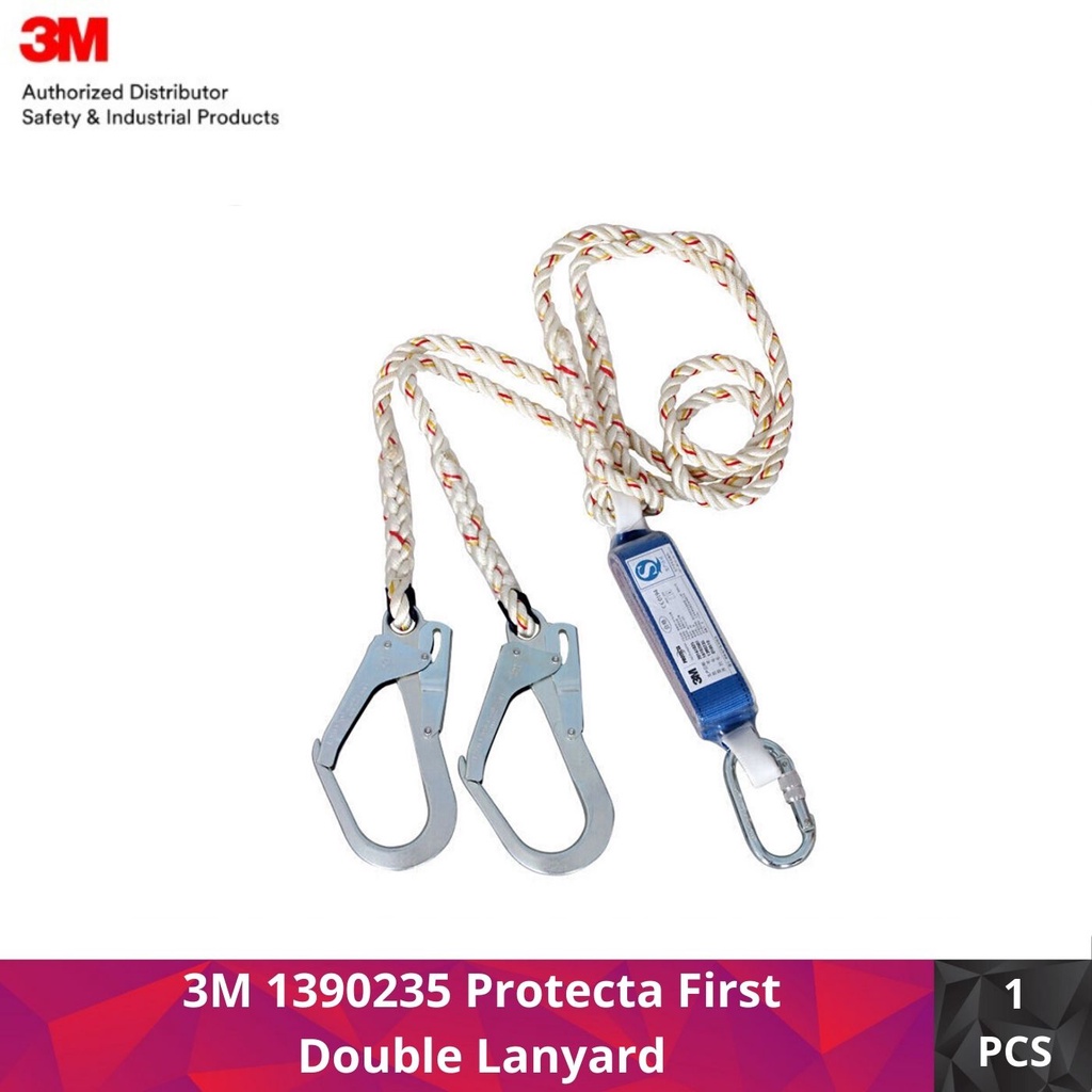 3M 1390235 Protecta First Double Lanyard | Shopee Malaysia