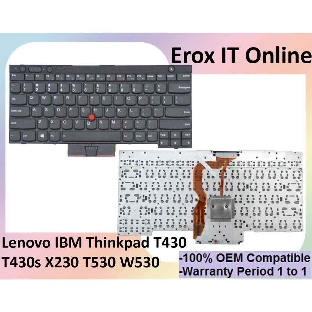 Lenovo IBM Thinkpad T430 T430s T430I L430 X230 X230T X230I T530 W530 ...