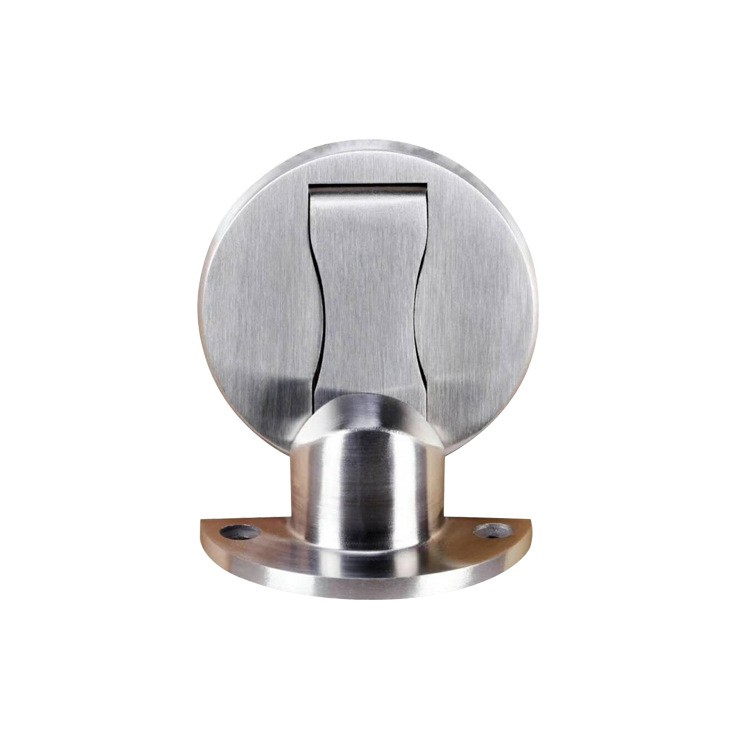 (No Drilling) FY Magnetic Door Stopper Stainless Steel Invisible Floor ...