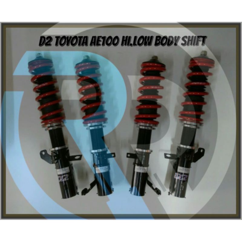 D2 Adjustable Hi Low Bodyshift Toyota AE100/AE101 SEG/Altis 2002/Altis ...