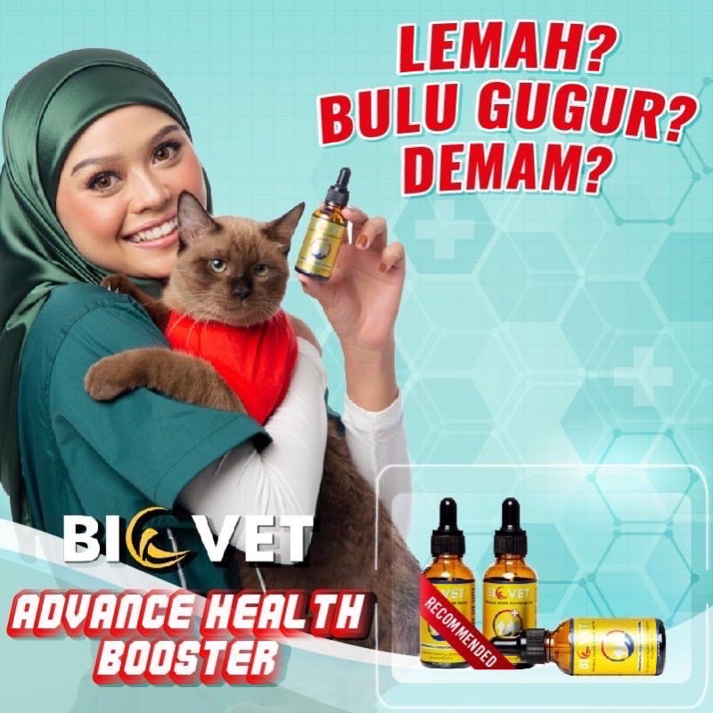 [ORIGINAL] Biovet Advance Health Booster (30ml) | Shopee Malaysia