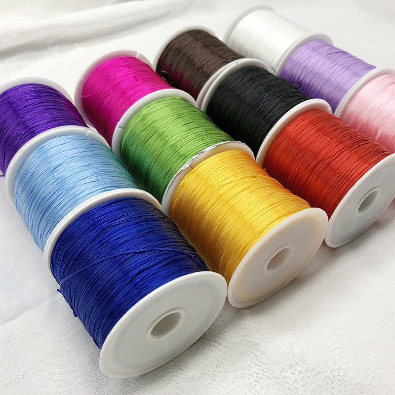 60m/roll Bead String Material Elastic String Diy Bracelet Jewelry ...