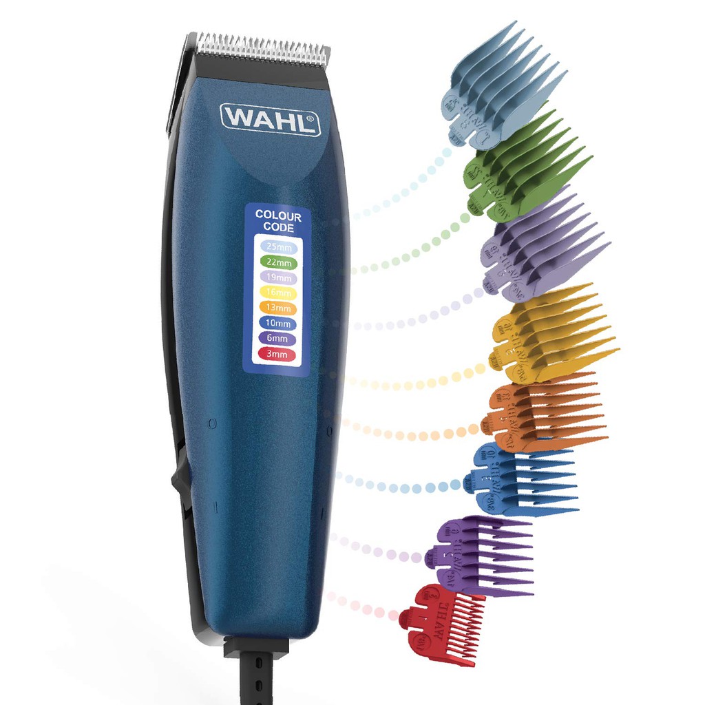 WAHL Hair Clippers for Men, Colour Pro Corded Clipper, Head Shaver, Men ...