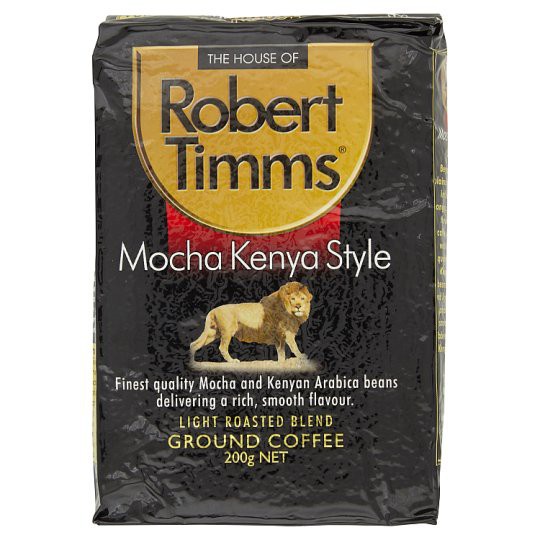 The House of Rober Timms Mocha Kenya Style Ground Coffee, 200g | Shopee ...