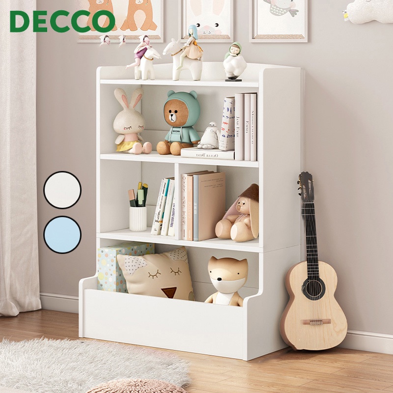 Decco Bookshelf Book Stand Floor Storage Rack Household Small Bookcase ...