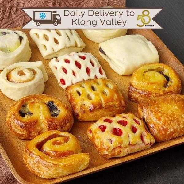 Frozen Assorted Danish (12 pcs, 35gm each) | Shopee Malaysia