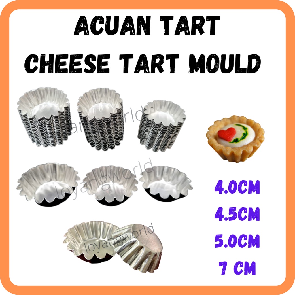 Acuan Cheese Tart Egg Tart Aluminium Tart Mould Acuan Tart Cheese Tart ...