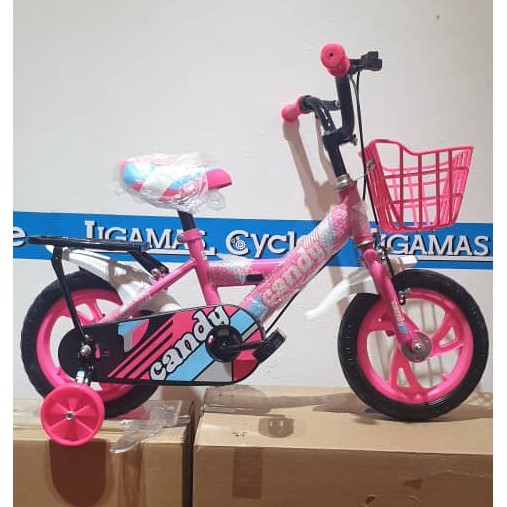 12'' Kids Bicycle with Basket and Carrier (ReadyStock) | Shopee Malaysia